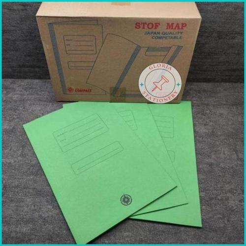 Jual Stofmap New Compass Stopmap Kertas Buffalo ASLI bukan cetak Stof ...