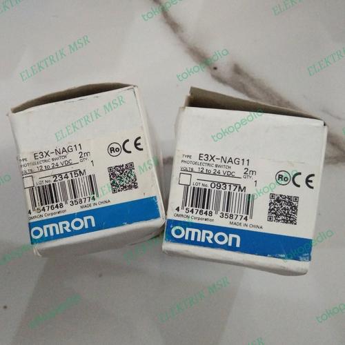 Jual Omron Photoelectric switch E3X-NAG11 12 to 24VDC - Jakarta Barat - ELEKTRIK MSR | Tokopedia