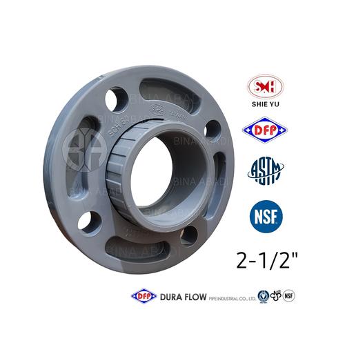 Jual Vanstone Flange CPVC Sch 80 Size 2-1/2" Inch ANSI 150 DURA FLOW ...