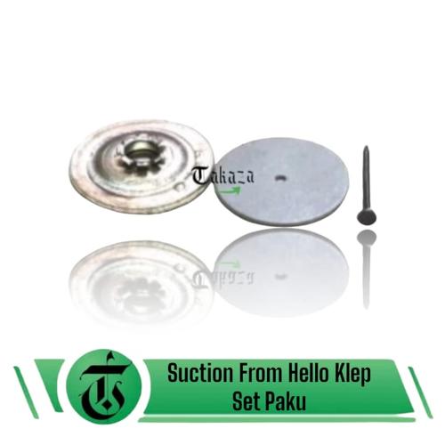 Jual Suction From Hello Klep Gigi Palsu Set+ Klep Besi+Paku Dental ...