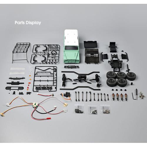 Jual MN-111K D110 KIT METAL (GREEN) 1/18 4WD PORTAL RC ADV OFFROAD ...
