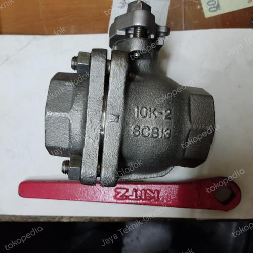 Jual Ball Valve SUS Kitz 2" - 10k Full Ball inch 304 - Jakarta Barat ...