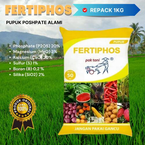 Jual PUPUK SP FERTIPHOS TSP HITAM PAK TANI REPACK 1 KG - Kab. Klaten ...