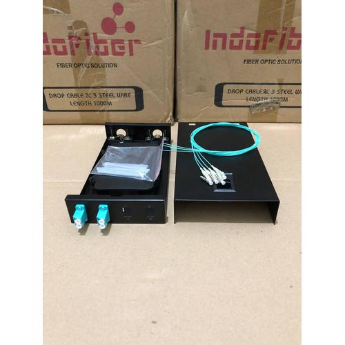 Jual Roset besi 4 core LC Multimode OM3 / mini OTB 4 port LC OM3 lengkap - Jakarta Pusat - TOKO ...