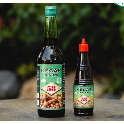Jual Kecap Asin 58 Halal (600 ml) / kecap masak cap 58 asli murah ...