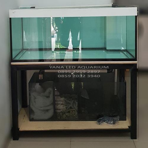 Jual Paket Aquarium Rak besi Filter Sump 120x60x60 10mm MURAH ...