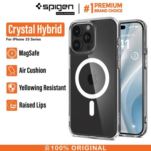 Jual Case iPhone 15 Pro / Promax Spigen Hybrid Magnetic MagSafe Casing ...