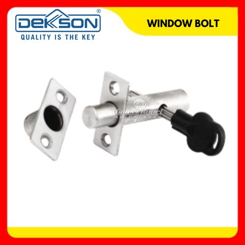 Jual Dekson / Dekkson Window Bolt with key / grendel jendela ...