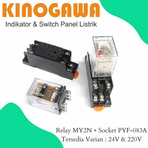 Jual Relay MY2N 24V 220V 8 Pin - Relaynya saja, 220V - Jakarta Barat ...