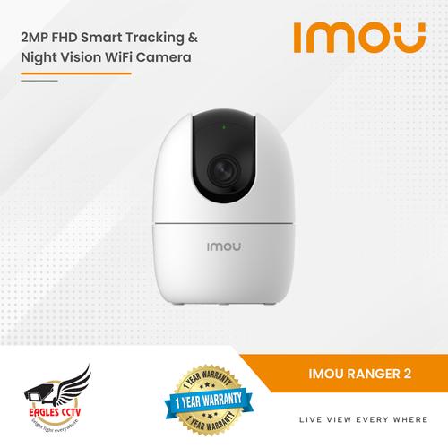 Jual CCTV WIFI IMOU Ranger 2 FHD 2MP Smart Tracking Pan & Tilt IP ...