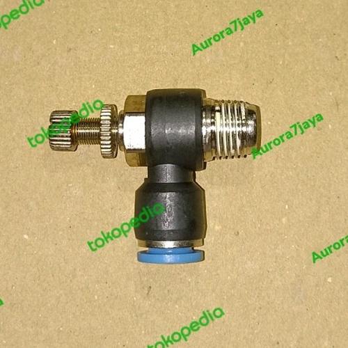 Jual FITTING SPEED CONTROL PNEUMATIC MSL 06-M5 / SELANG 6MM DRAT M5 - Jakarta Barat ...