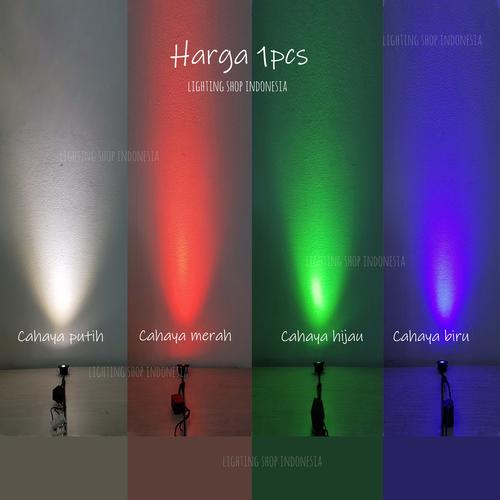 Jual lampu downlight mini led 1.5w spotlight plafon Cahaya biru hijau ...