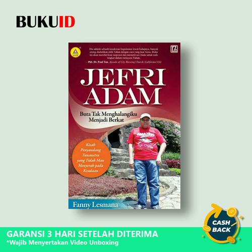 Jual Buku Jefri Adam, Buta Tak Menghalangiku Menjadi Berkat - Kota ...