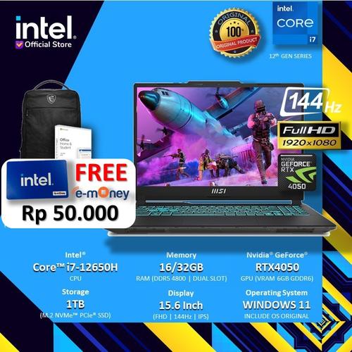 Promo MSI CYBORG 15 - RTX4050 I7 12650H 16GB/32GB 512SSD W11 15.6FHD ...