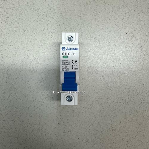 Jual MCB DC 1 Pole 16A 250V SBS-H Slocable - Jakarta Barat - Bukit Emas ...