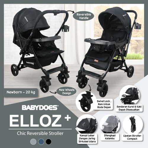 Jual Babydoes Baby Stroller Elloz Reversible / Kereta Dorong Bayi ...