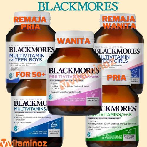 Jual Blackmores Multivitamin Women Men For 50+ Sustained Release - 60 Tab - MEN - Jakarta Barat ...