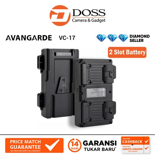 Promo Avangarde VC-17 V-Mount Adapter to D-Tap Connector (2 Slot ...