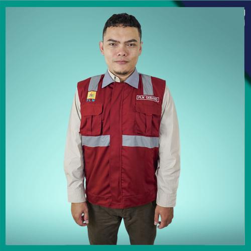 Jual ANV Rompi Proyek Vest lapangan Rompi kerja bordir Custom - 12 pcs - Kota Cimahi - Umkm ...