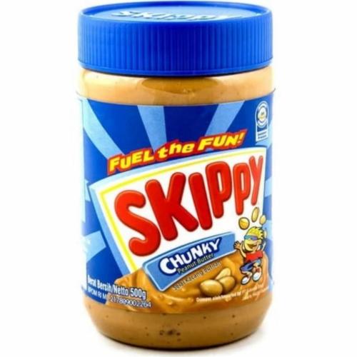 Jual Skippy Chunky Peanut Butter 500gr | Selai Kacang Kasar Skipy Skipi ...