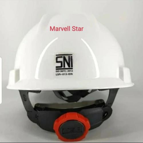 Jual Safety Helmet SNI MSA Lokal Helm Proyek+Sarang Putar Fastrack ...