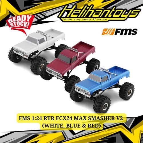 Jual FMS 1:24 RTR FCX24 MAX SMASHER V2 #FMS12402RTRV2 - Jakarta Timur ...