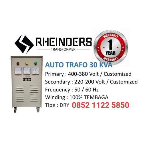 Jual Auto Trafo 30 Kva / Step down Rheinders 30 KVA 3 Phase / Full Tembaga - Unit Only - Jakarta ...