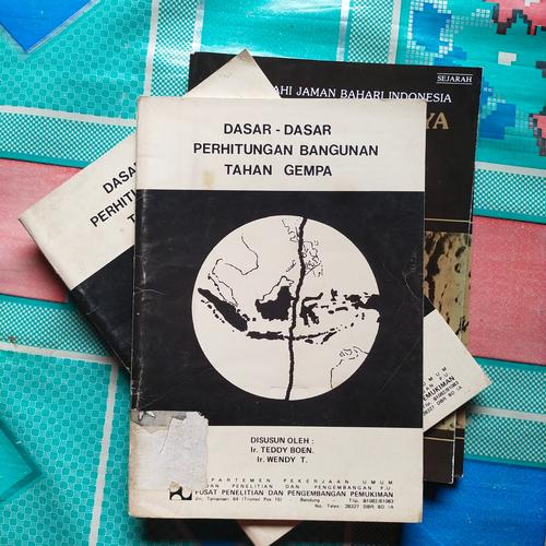 Jual Buku Teknik, DASAR² PERHITUNGAN BANGUNAN TAHAN GEMPA #Ir.Teddy B. dkk# - Kab. Bekasi ...