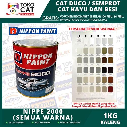 Jual CAT DUCO NIPPE 2000 WARNA PUTIH DOFF / WHITE MATT KODE 470D 1 LITER - Kota Bekasi - Toko ...