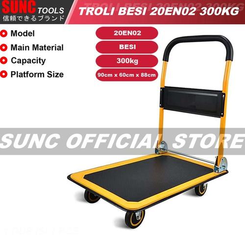 Jual Platform Hand Truck Tolley Troli Barang Trolli BESI 300kg by SUNC ...