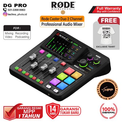 Jual RodeCaster Duo 2 Channel Professional Audio Mixer Rode Caster ...