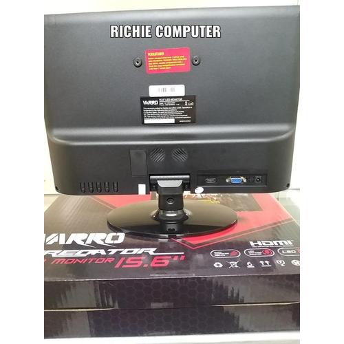 Jual VARRO 15.6" PREDATOR GAMING LED MONITOR 16 INCH HDMI,VGA GARANSI ...