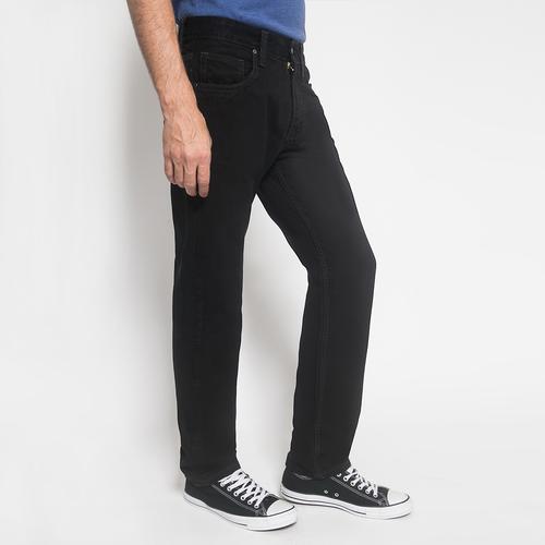 Promo LGS - Celana Panjang Jeans Hitam Polos Slim Fit JSF.449.100.045.C ...