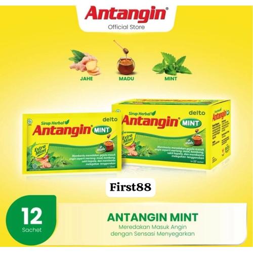 Jual ANTANGIN CAIR MINT ISI 12 SACHET - Jakarta Utara - First88 | Tokopedia