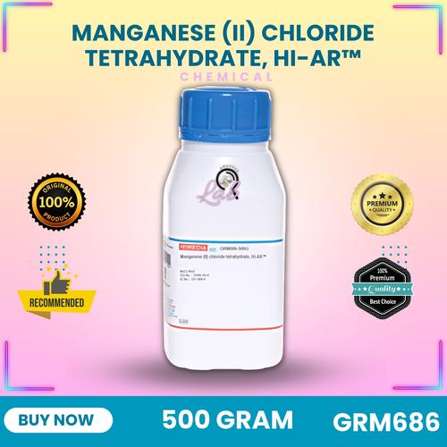 Jual Manganese (II) Chloride Tetrahydrate, Hi-AR | MnCl2.4H2O, 500 Gram ...