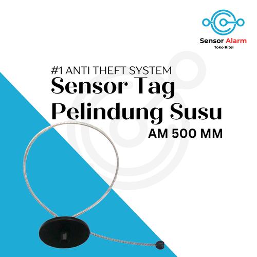 Jual Sensor-Tag-pelindung susu AM Hitam 500 mm Alarm Butik Toko ...