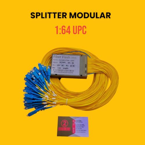 Jual PASIF SPLITTER 1:64 upc modular passive spliter 1x64 SC UPCfiber ...