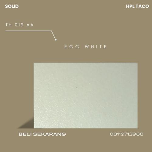 Jual HPL TACO TH 019 AA - EGG WHITE - Jakarta Barat - Baba_Interior88 | Tokopedia