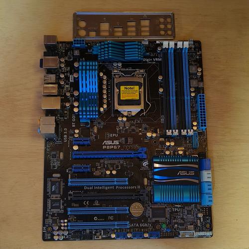 Jual MOBO/MOTHERBOAD ASUS P67 P8P67 LGA 1155 ATX SUPPORT GEN 2 GEN 3 ...