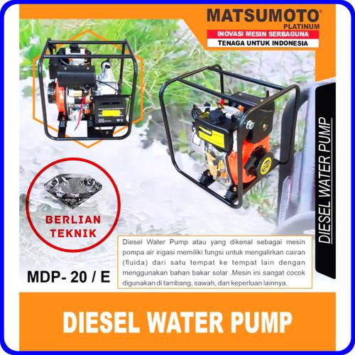 Jual Mesin Pompa Air Alkon Solar Diesel Water Pump Matsumoto MDP 20 / 2 ...