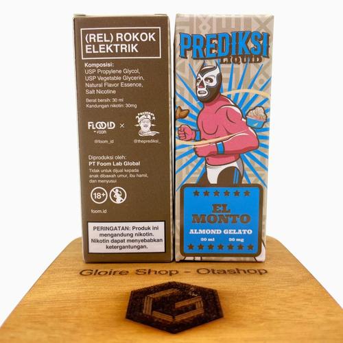 Jual Foom Prediksi Series EL MONTO Almond Gelato 30ML 30MG Liquid Pods ...