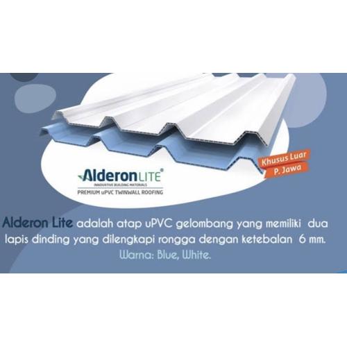 Jual ALDERON LITE 6 MM TWINWALL PREMIUM uPVC ( HARGA JUAL PER METER ...