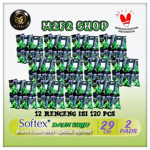 Jual Softex Daun Sirih Pembalut Sachet Isi 2 Pads - Wing (Harga 12 ...