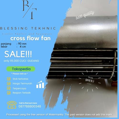 Jual Cross Blower Fan/ Cross Flow Blower/ Blower Cross Fan 90 mm ...