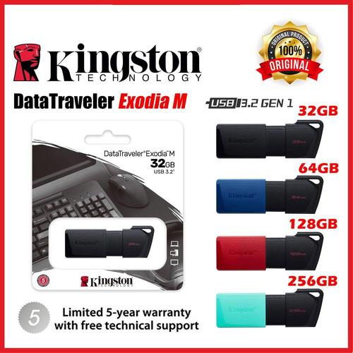 Jual USB 3.2 Flashdisk Kingston DTX Exodia M 32GB 64GB 128GB 256GB ORI ...