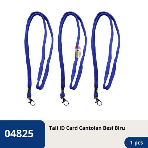 Jual Tali ID Card Cantolan Besi / Lanyard - Biru - Kota Denpasar - Bali ...
