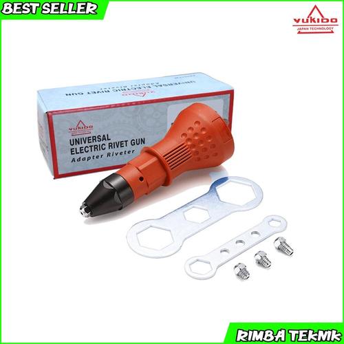 Jual Adapter Riveter Universal Electrik Rivet Gun Yukido Adaptor Paku ...