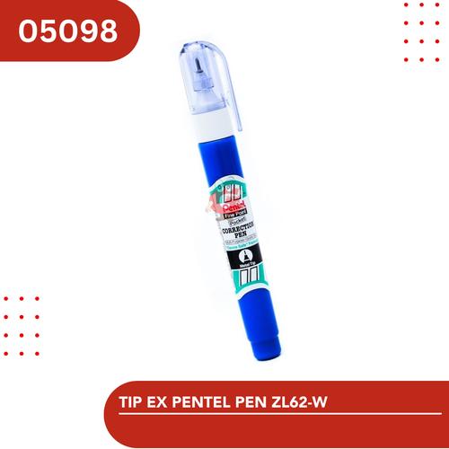 Jual Correction Pen / Tip Ex Cair Pentel ZL62-W 7 ml Fine Point ZL-62W ...