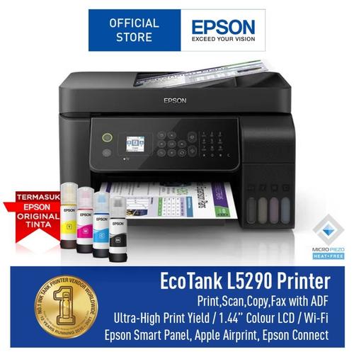 Jual Printer Epson L-5290 Wifi all in one Ecotank with ADF - Jakarta ...