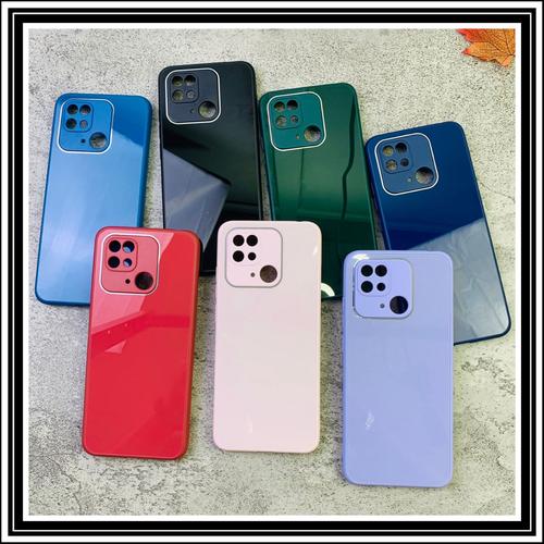 Jual Xiaomi Poco C40 Crystal Glass Original Case Hard Casing Tempered ...